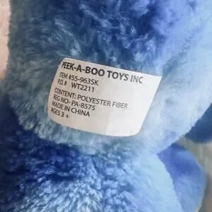 Peek a Boo Toys | Toys | Plush Peek A Boo Toys Blue Dragon Wings 6 ...